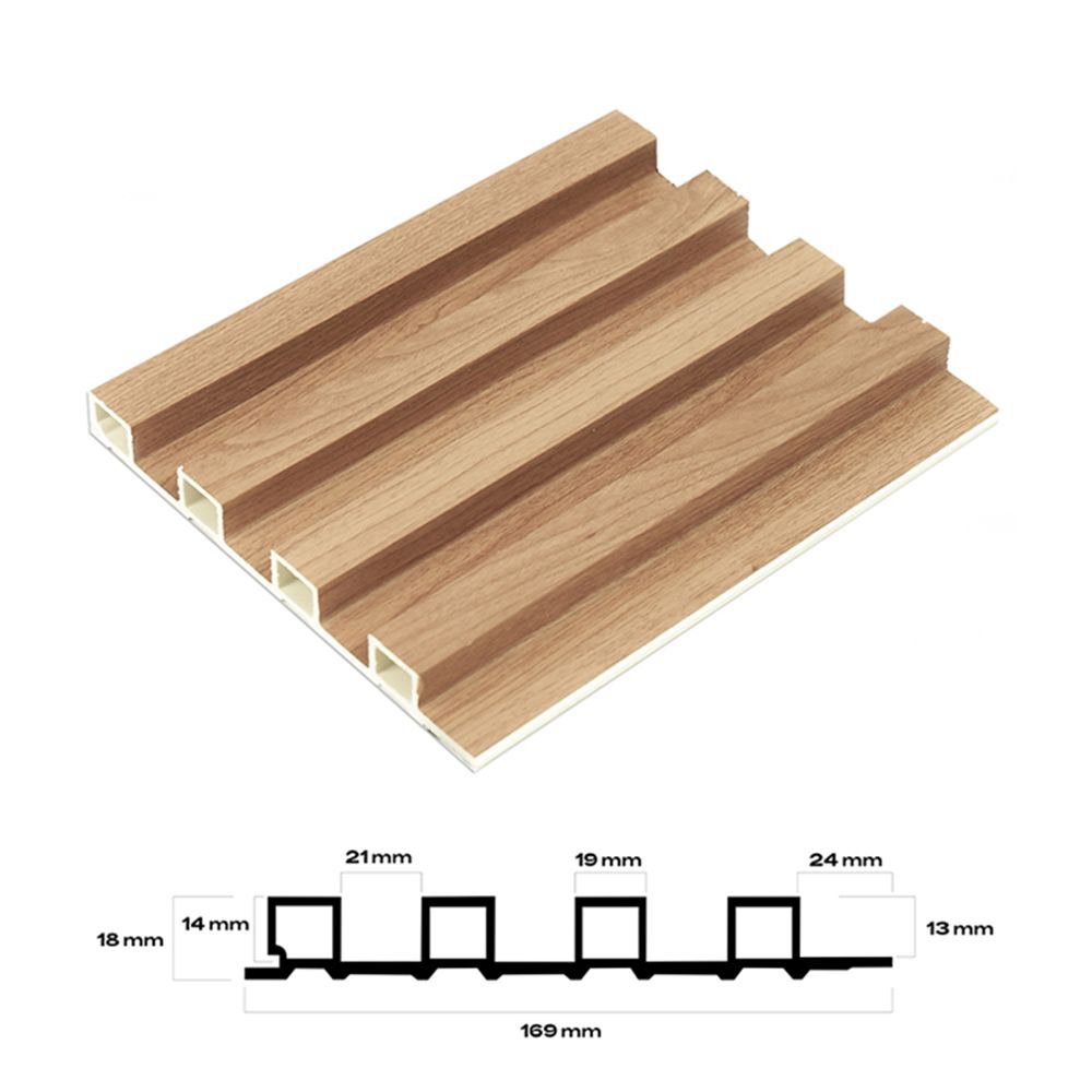 Wpc Wall Panel Color Roble Decorplas I Oechsle - Oechsle