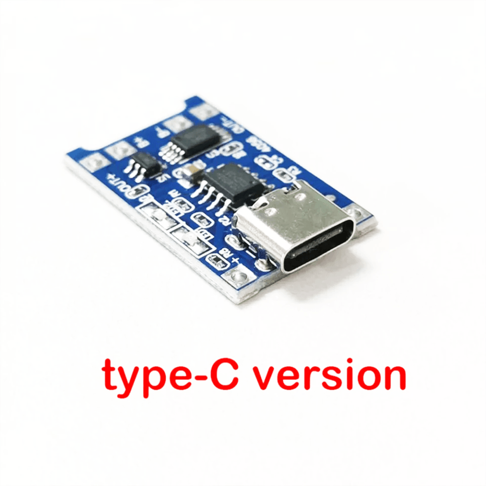 Circuito Cargador Batería Litio 18650 Usb Tipo C Ic Tp4056 I Oechsle - Oechsle