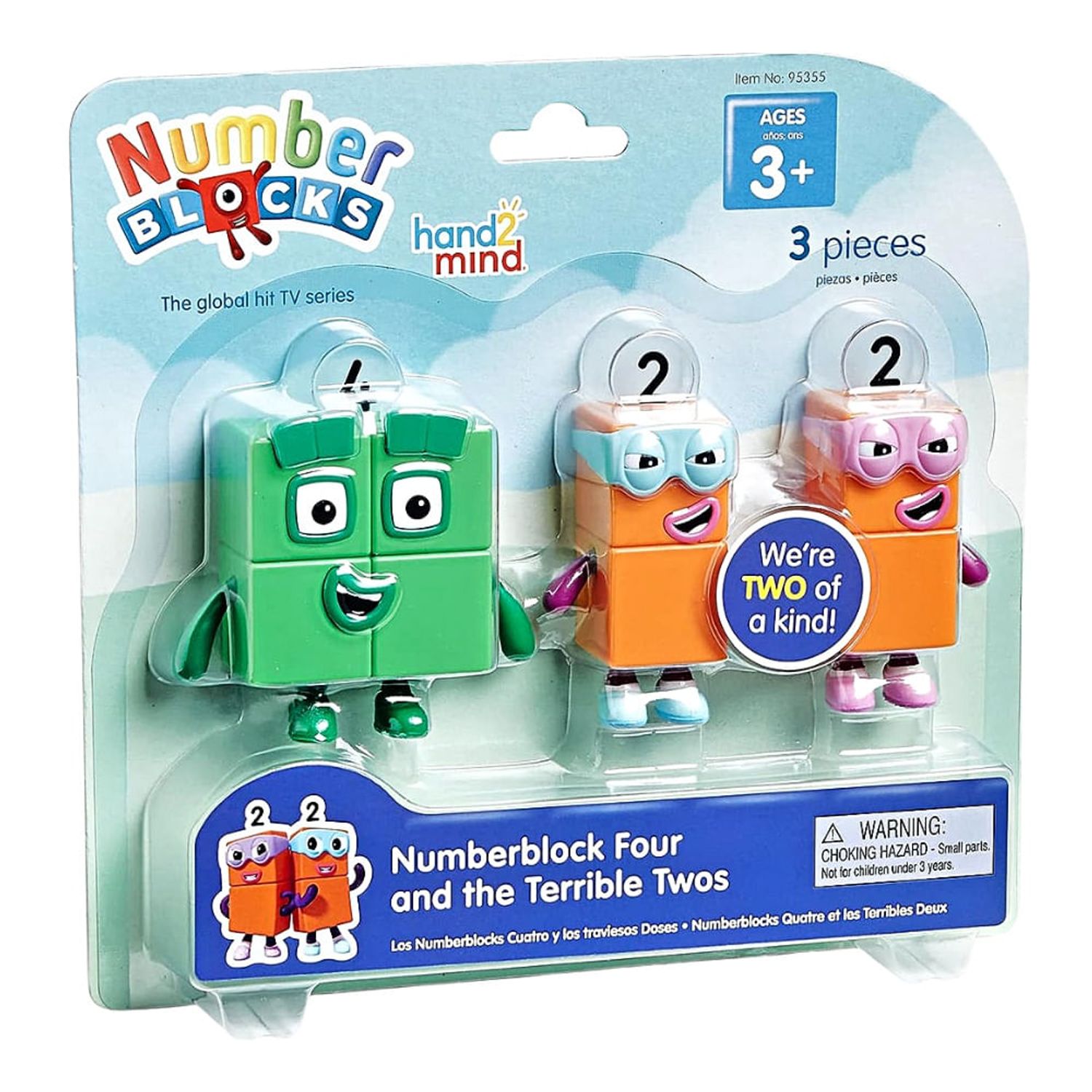 Set de Figuras Number Blocks Terribles 2 y 4 I Oechsle - Oechsle