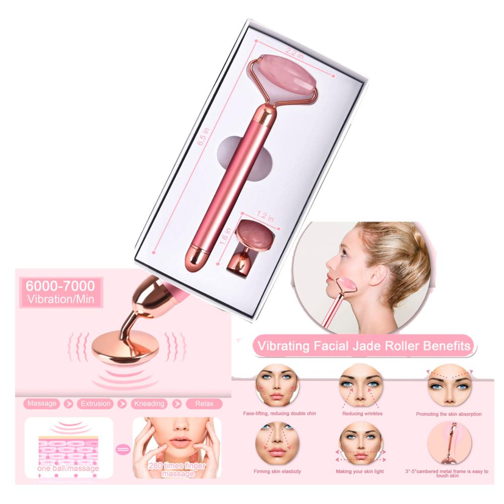 Cuarzo Masajeador de Rostro con Vibración Rodillo AS I Oechsle - Oechsle