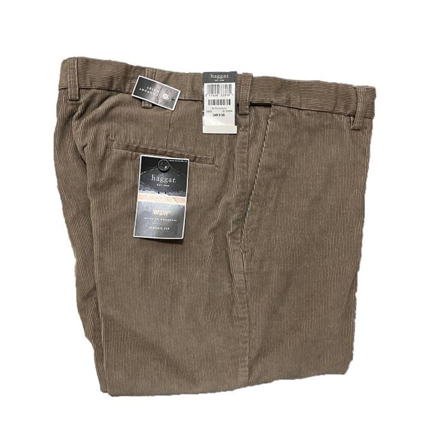 Pantalon Caballeros Color Khaki Classic Fit - Oechsle