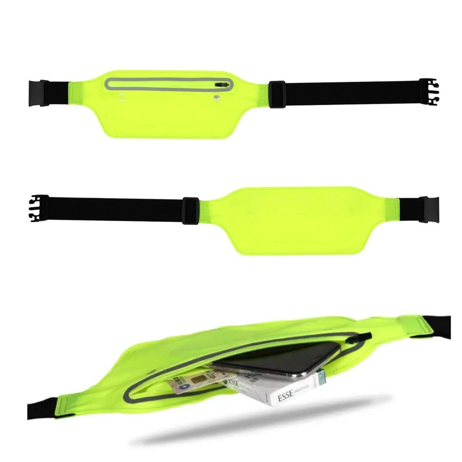Canguro Impermeable Ajustable Modelo Invisible Neon Ultradelgado I ...