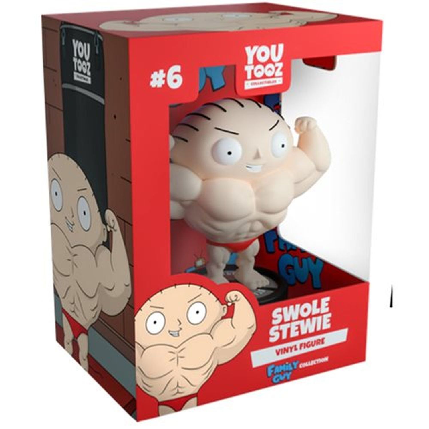 Family Guy Collection Swole Stewie Vinyl Figure 6 I Oechsle - Oechsle