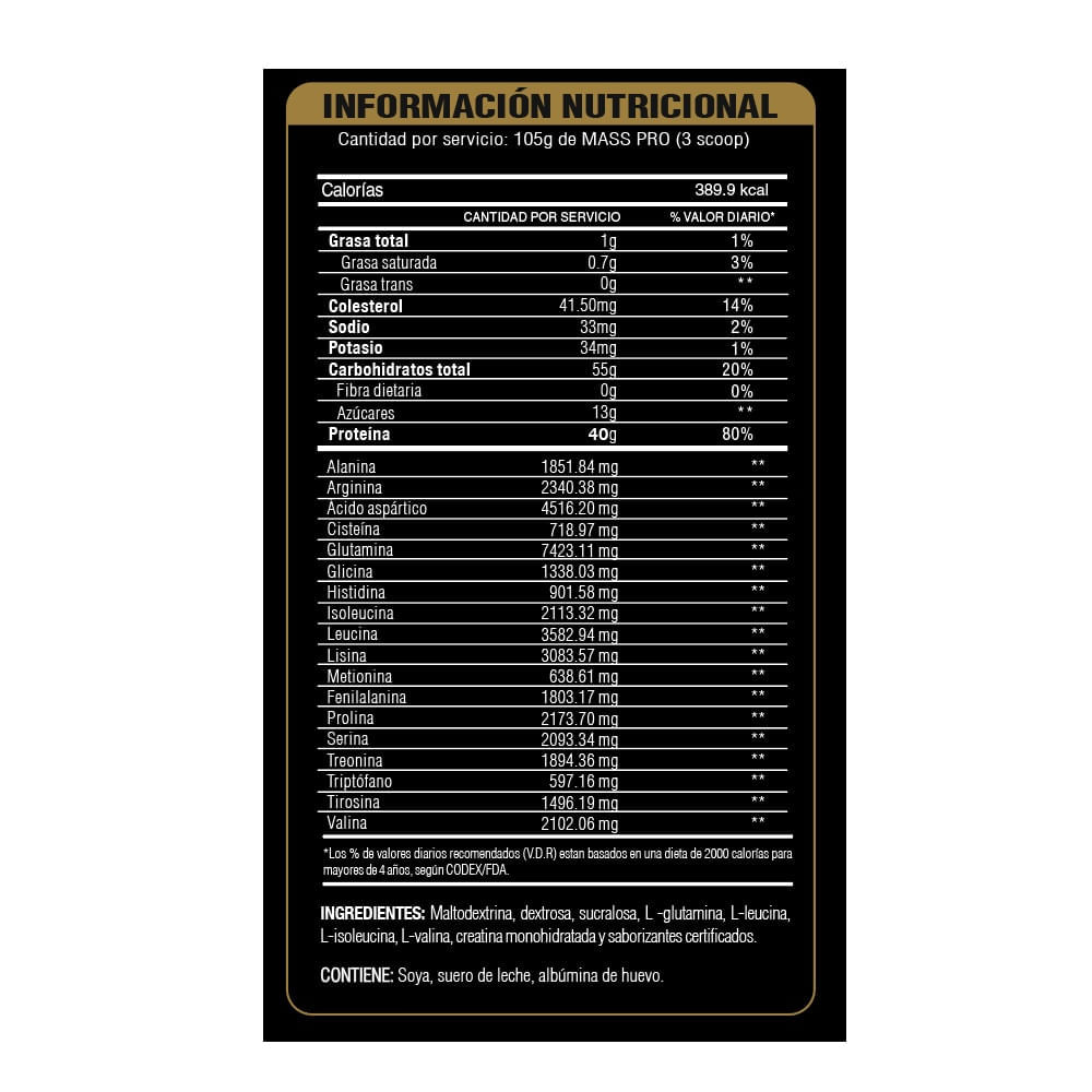 Level Pro Proteína Mass Pro 3kg Chocolate I Oechsle - Oechsle