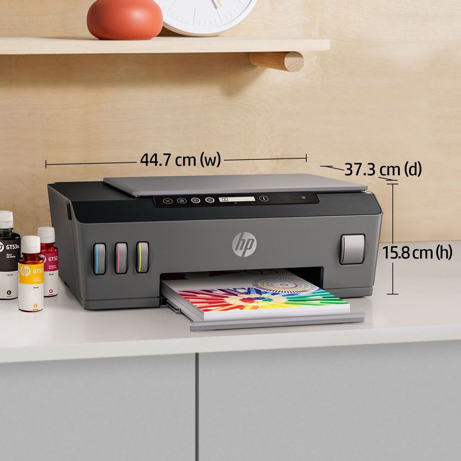 HP Smart Tank 500 Impresora Escáner Color Multifuncional USB 4SR29A I ...
