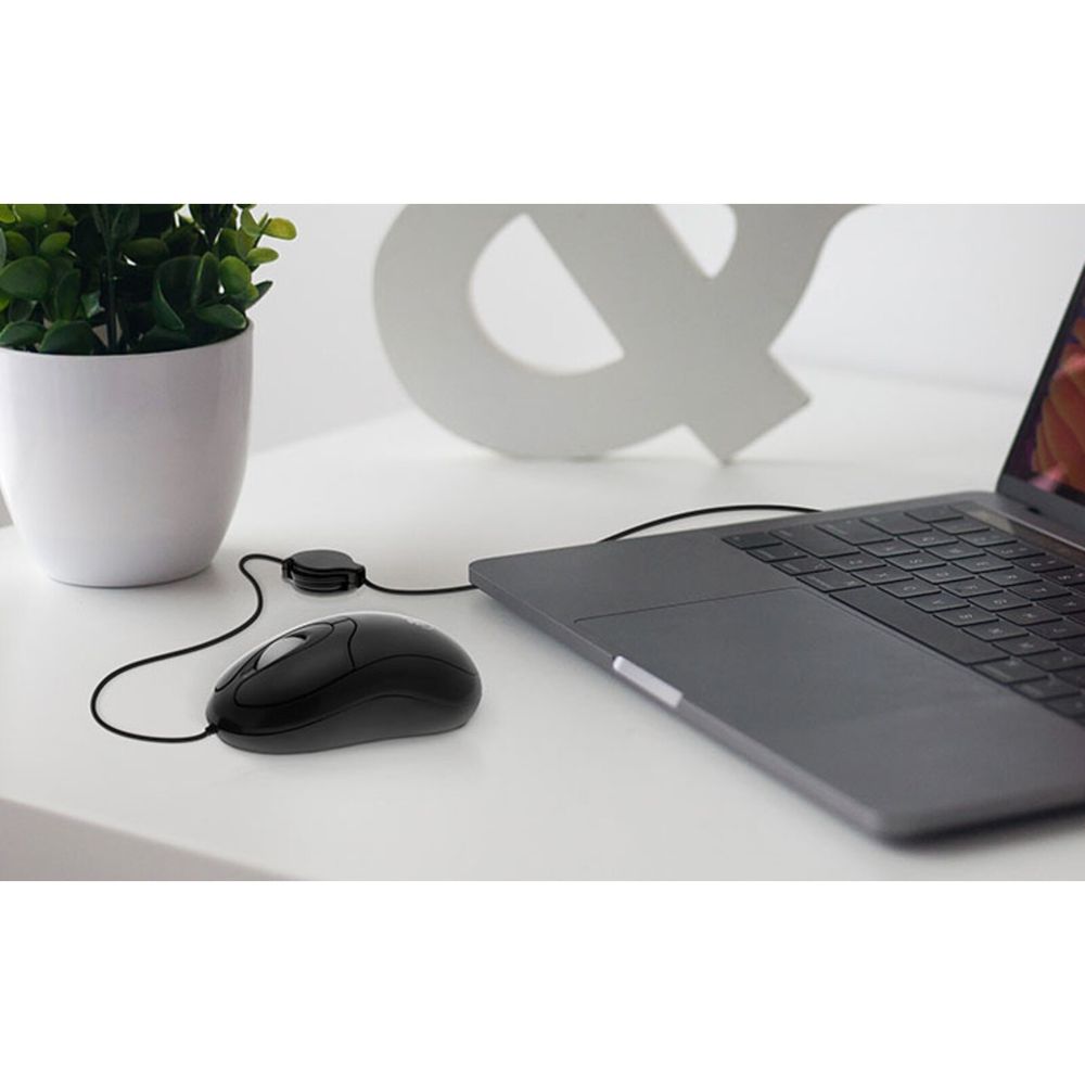 Mouse Cableado USB Retractil Xtech XTM-150 I Oechsle - Oechsle