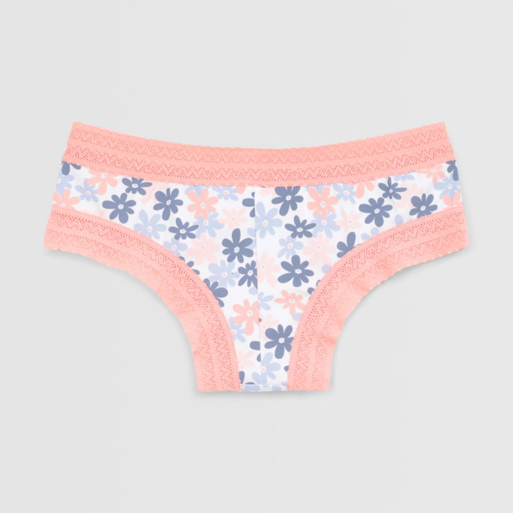 Calzones Hypnotic Cheeky Blanco Floral | Oechsle.pe - Oechsle