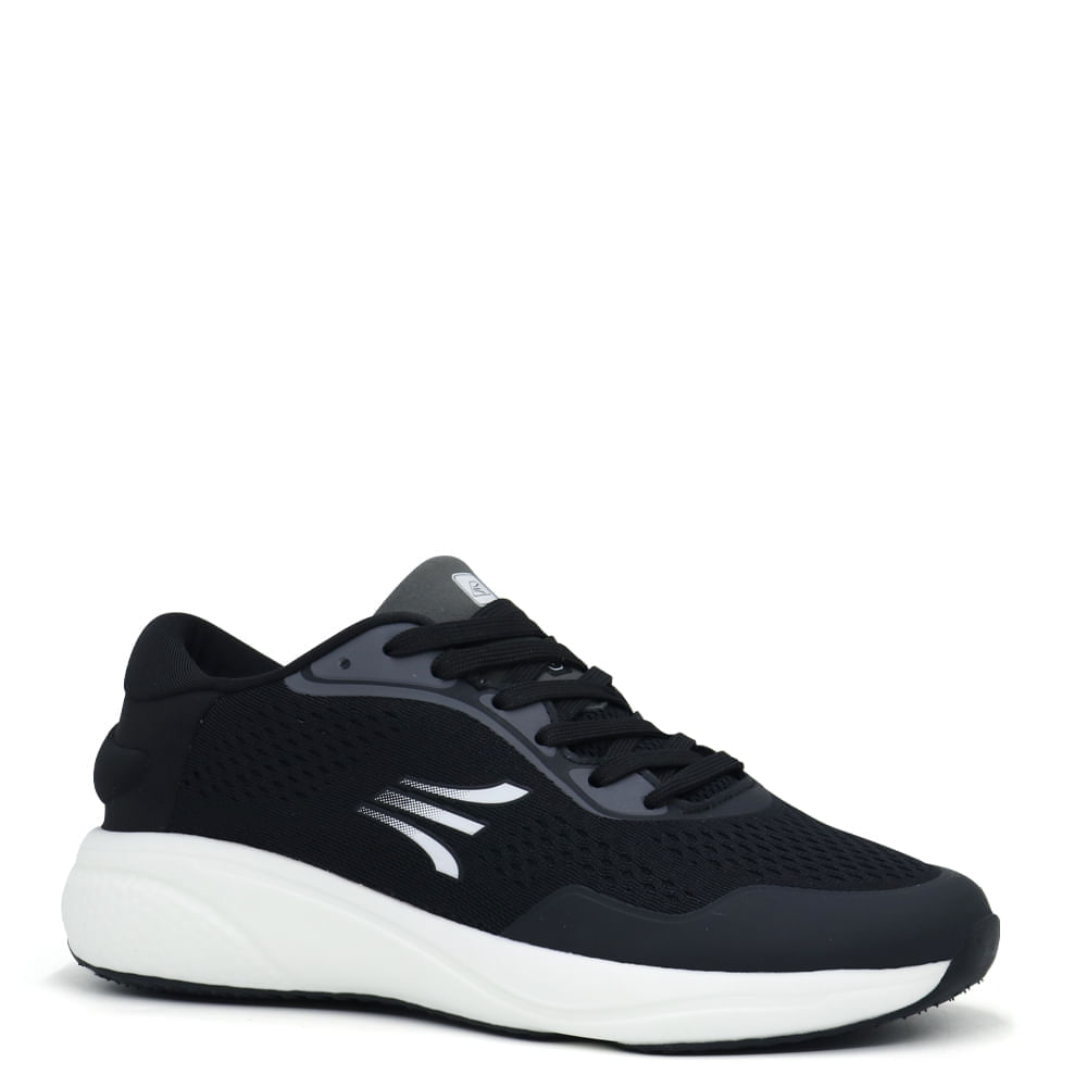 Zapatillas Running Hombre APOLO AH23-03 Negro Gris Talla 42 I Oechsle ...