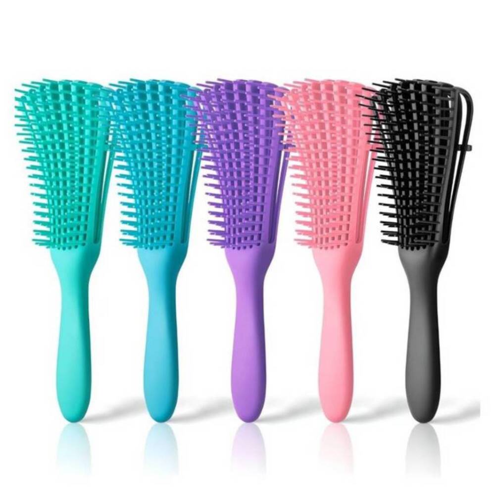 Peine Cepillo Flexible Desenredante para Cabello Rizos Afro I Oechsle ...