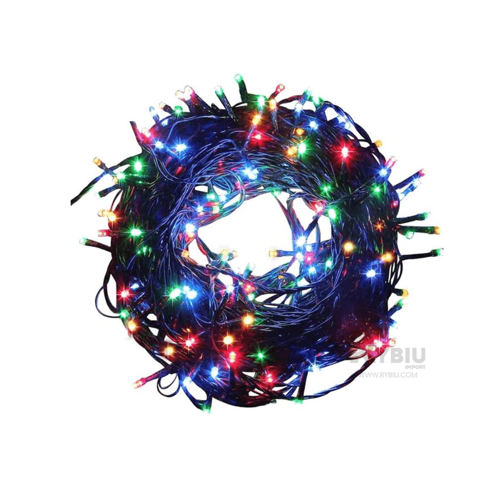 Luces de Navidad con 200 Focos Led en Color Multicolor - Oechsle