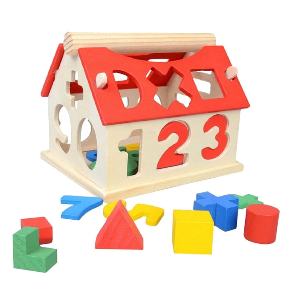Casa encajable armable números para niños I Oechsle - Oechsle