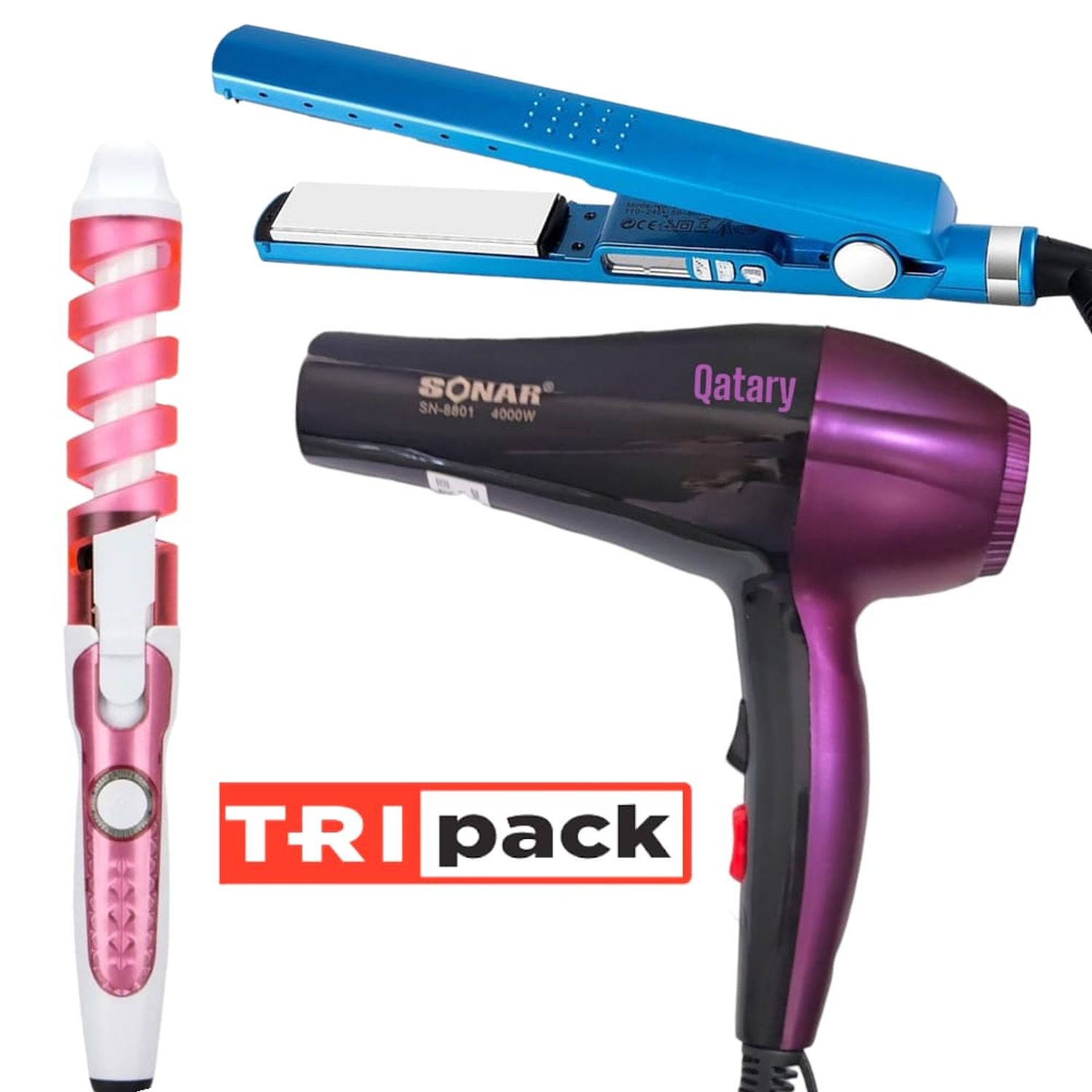 Trio Plancha Nano Plancha Secadora 4000W Rizador Ondulador I Oechsle ...