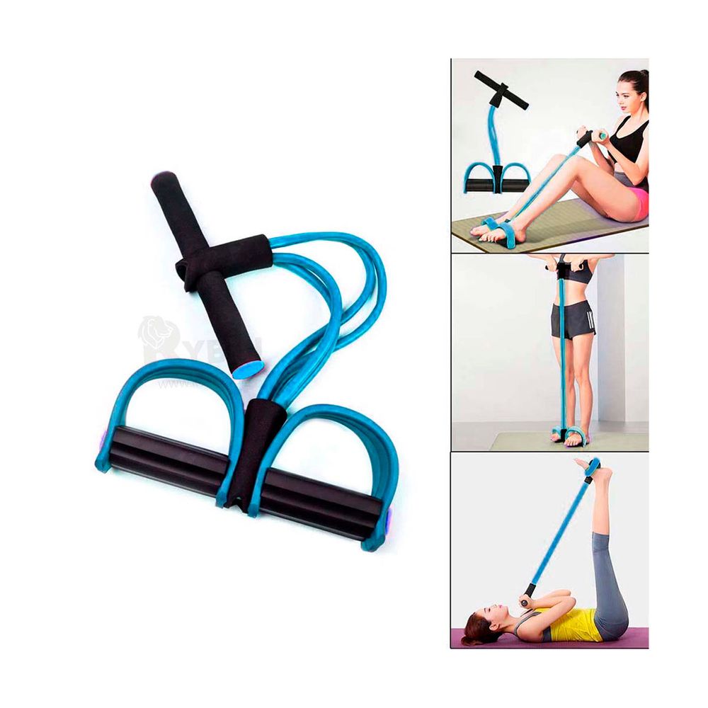 Liga Elastica para Resistencia Abdominal de Color Celeste I Oechsle ...