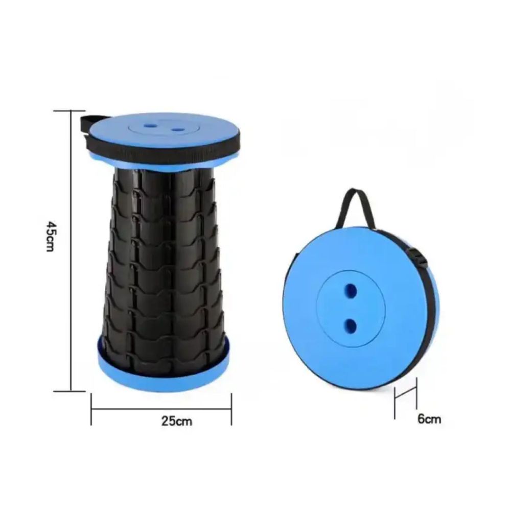 Banco Banquito Plegable Generico Anaranjado Portatil I Oechsle - Oechsle