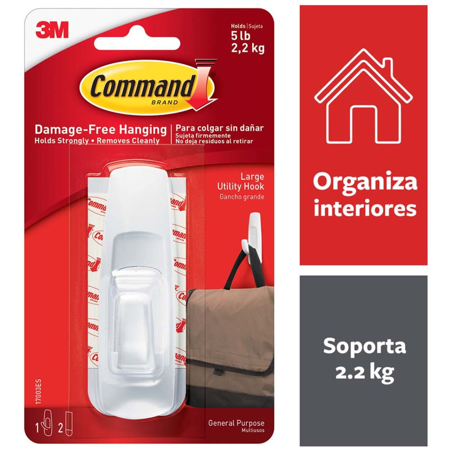 Gancho 3M Grande Blanco - Oechsle