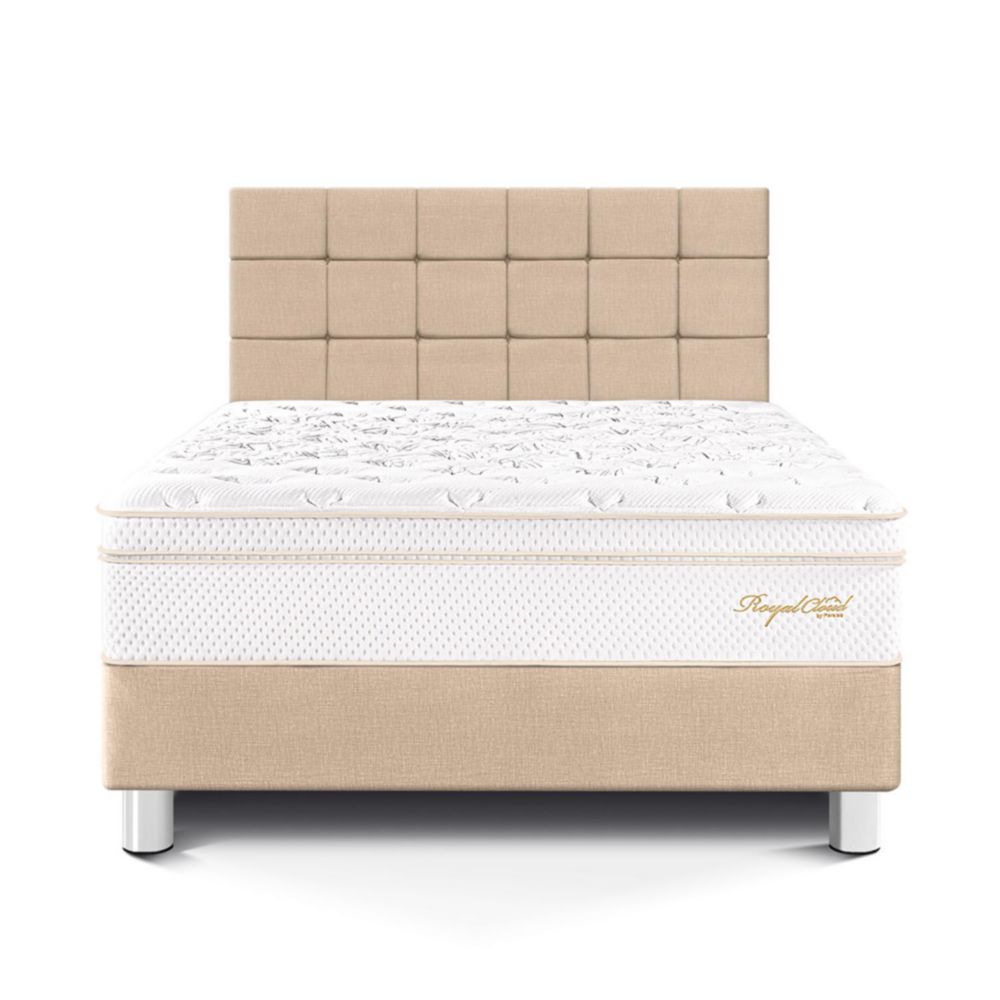 Dormitorio Royal Cloud King con Cabecera Blocks Champagne | Oechsle ...