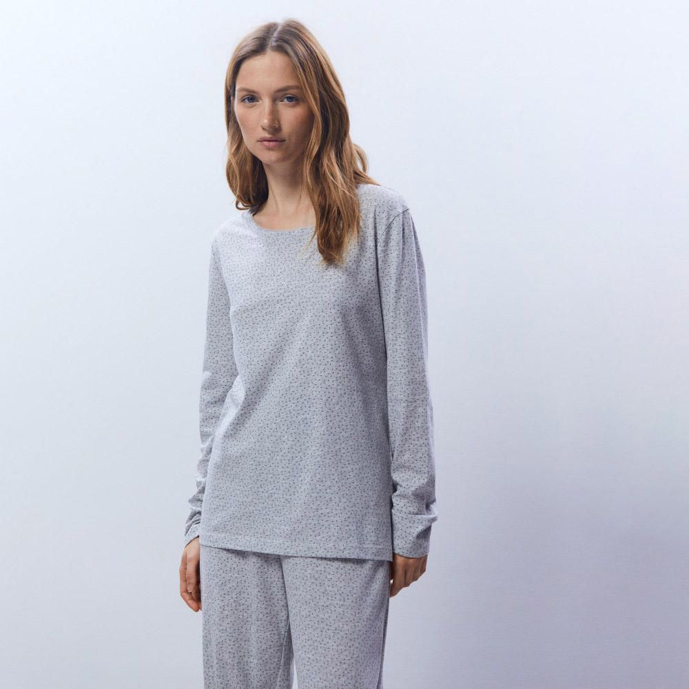 Polo Sfera Mujer LUNAS GRIS MEDIO | Oechsle.pe - Oechsle