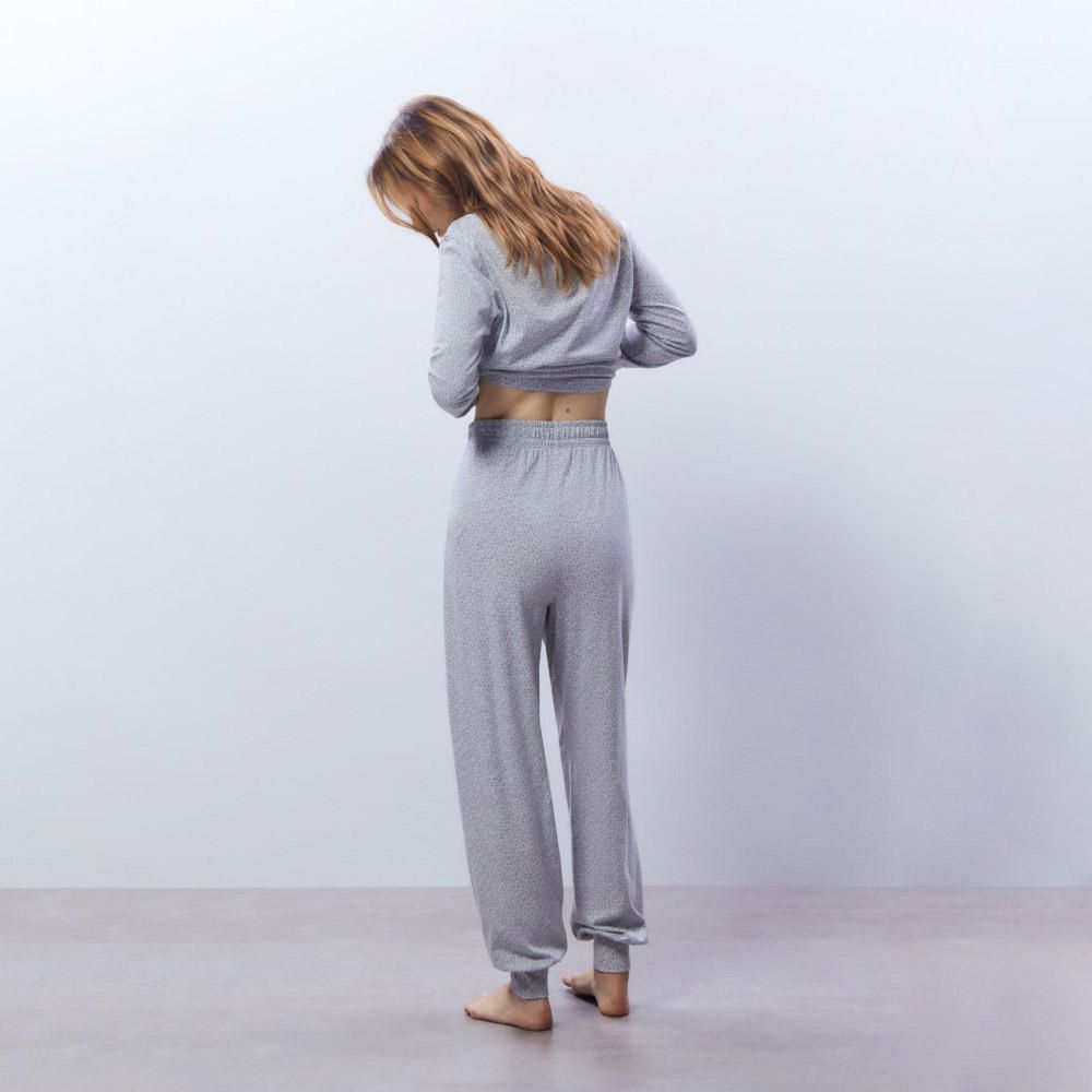 Pantalón Sfera Mujer LUNAS GRIS MEDIO | Oechsle.pe - Oechsle