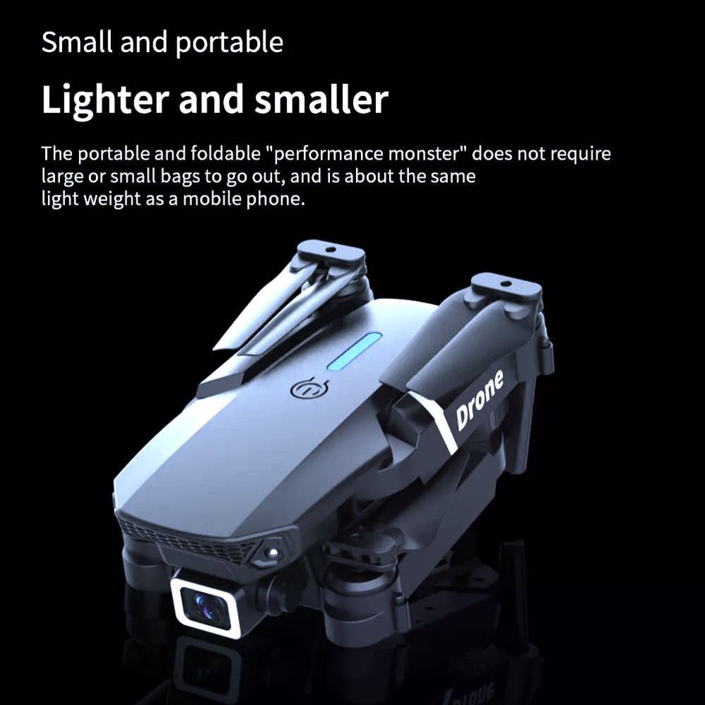 Dron Profesional E88 4K Dual Cámara WiFi HD RC Video Plegable SONGLINSL E88 4K I Oechsle - Oechsle