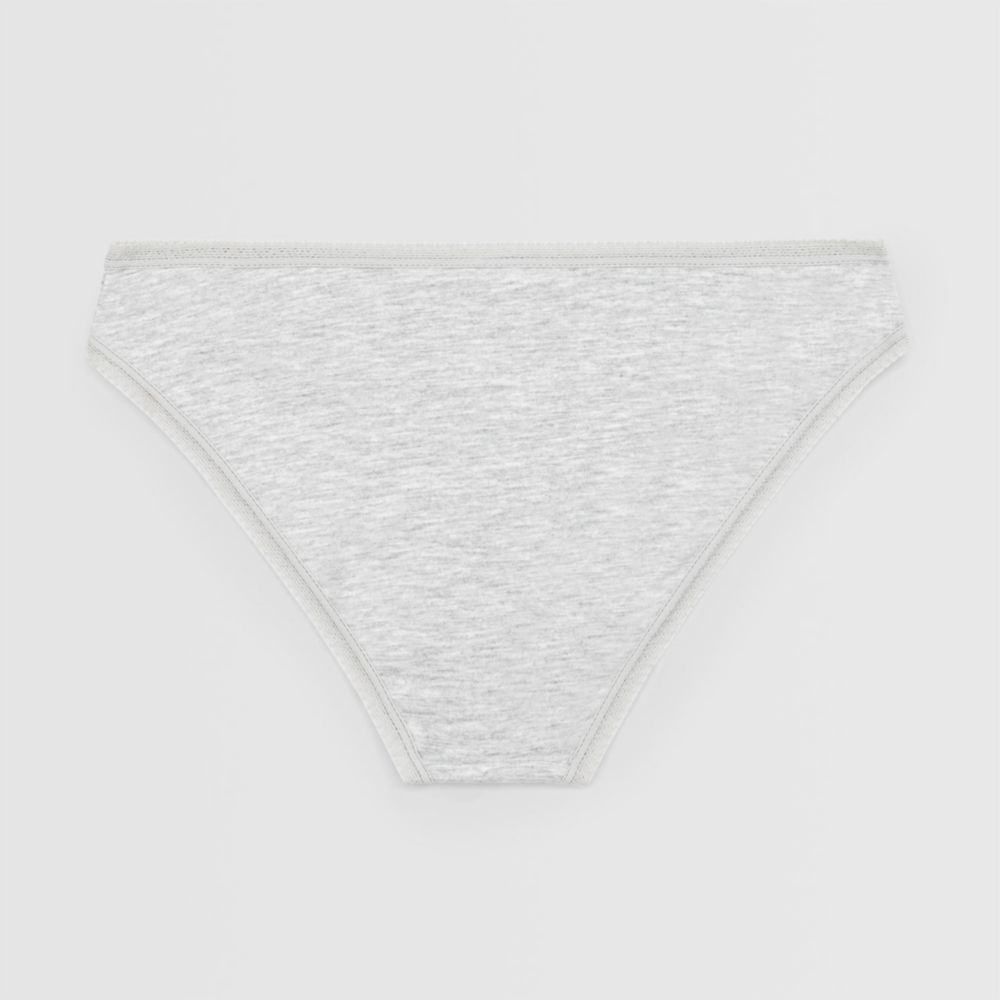 Calzón Madison Bikini Solido Gris | Oechsle.pe - Oechsle