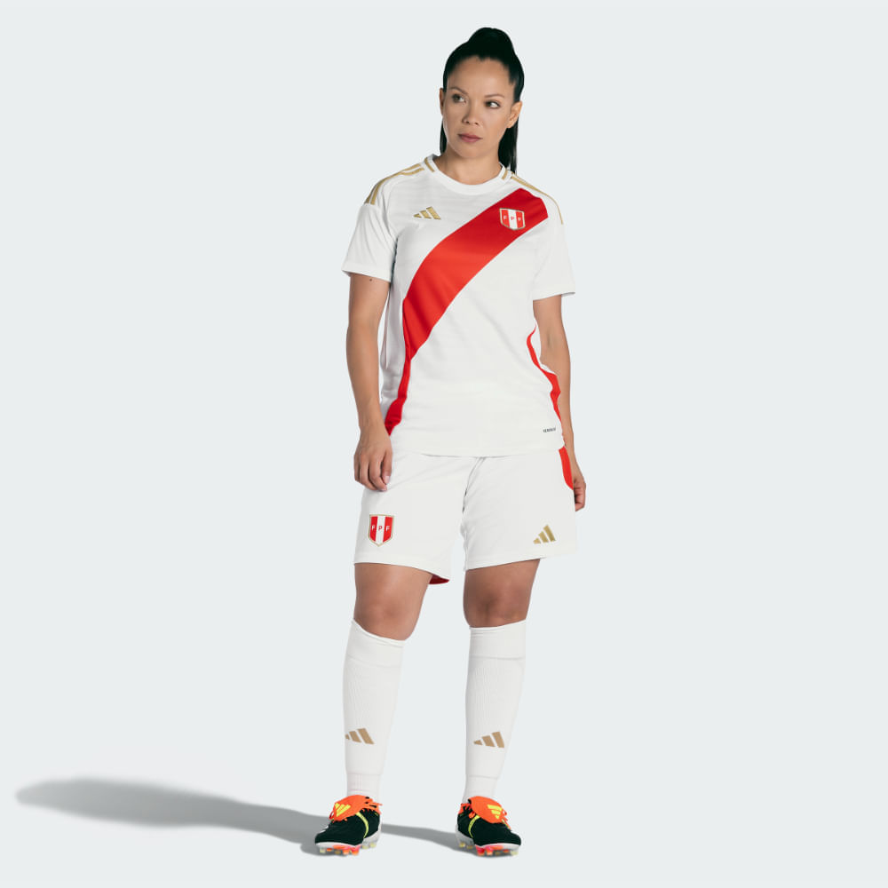 Camiseta Local Selección Peruana 2024 Adidas para Mujer IQ2443 - Oechsle