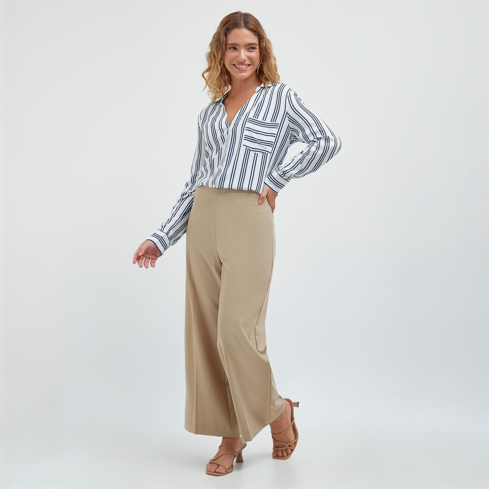 Blusa Malabar Mujer Manga Larga Rayada | Oechsle.pe - Oechsle