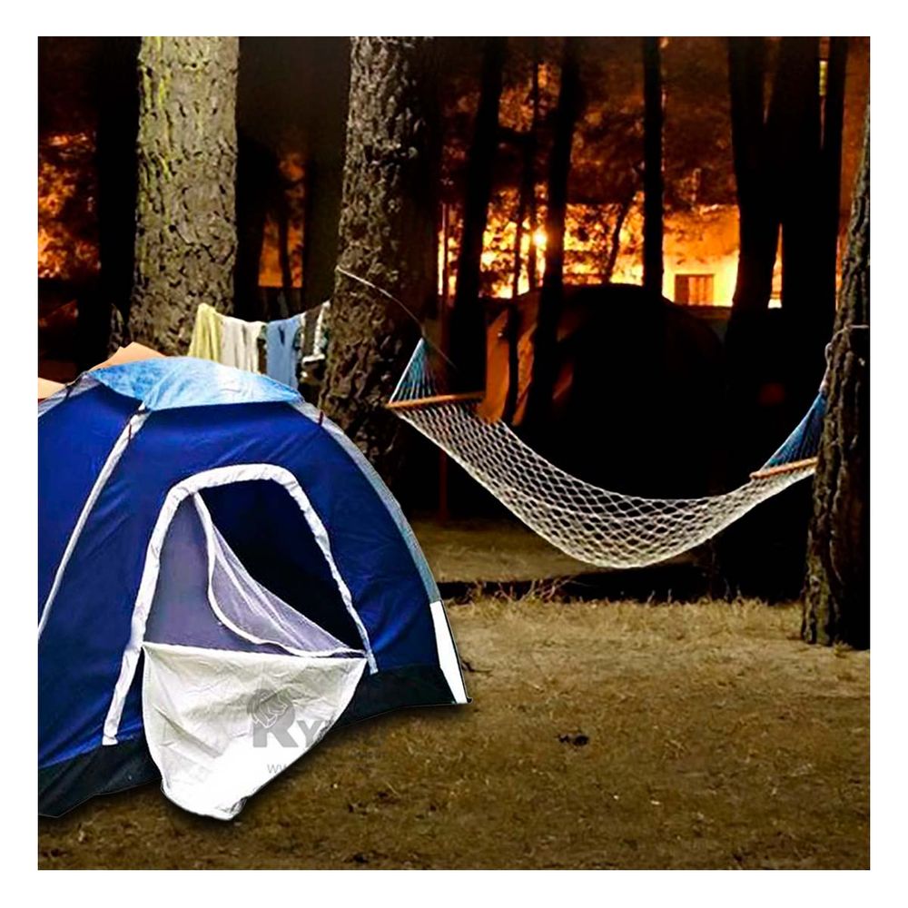 Carpa Familiar Acampar Azul 180x125 | Camping | Oechsle - Oechsle