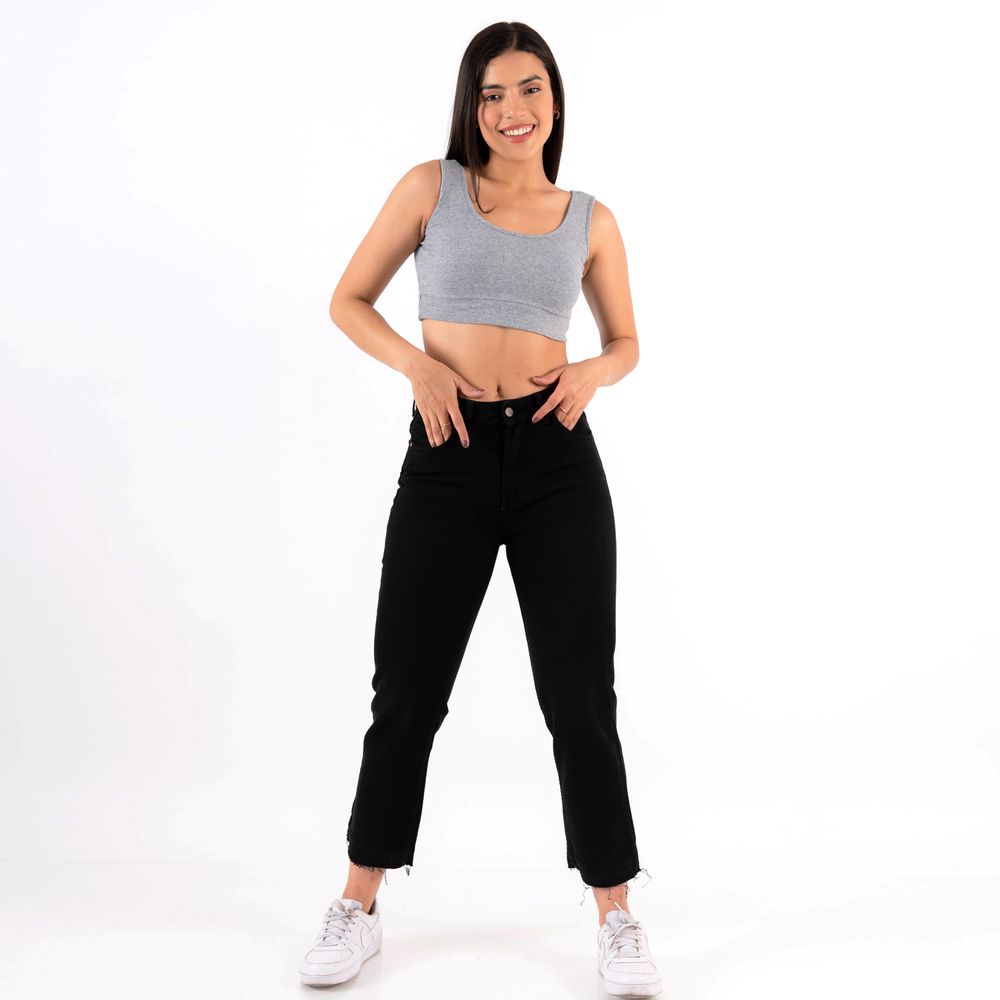 Pantalón Straight Evva Negro 32 I Oechsle - Oechsle