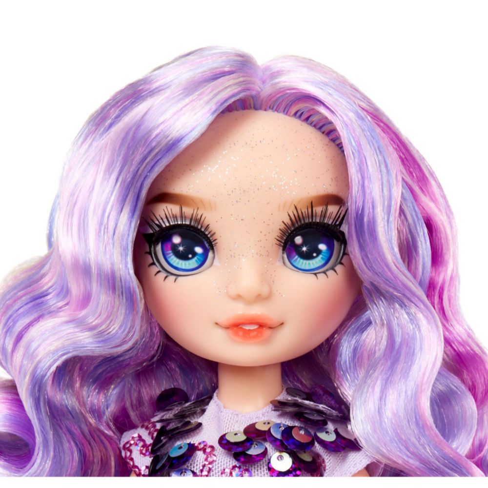 Muñeca Rainbow High Clásica Rainbow Fashion Violet Morado Oechslepe Oechsle