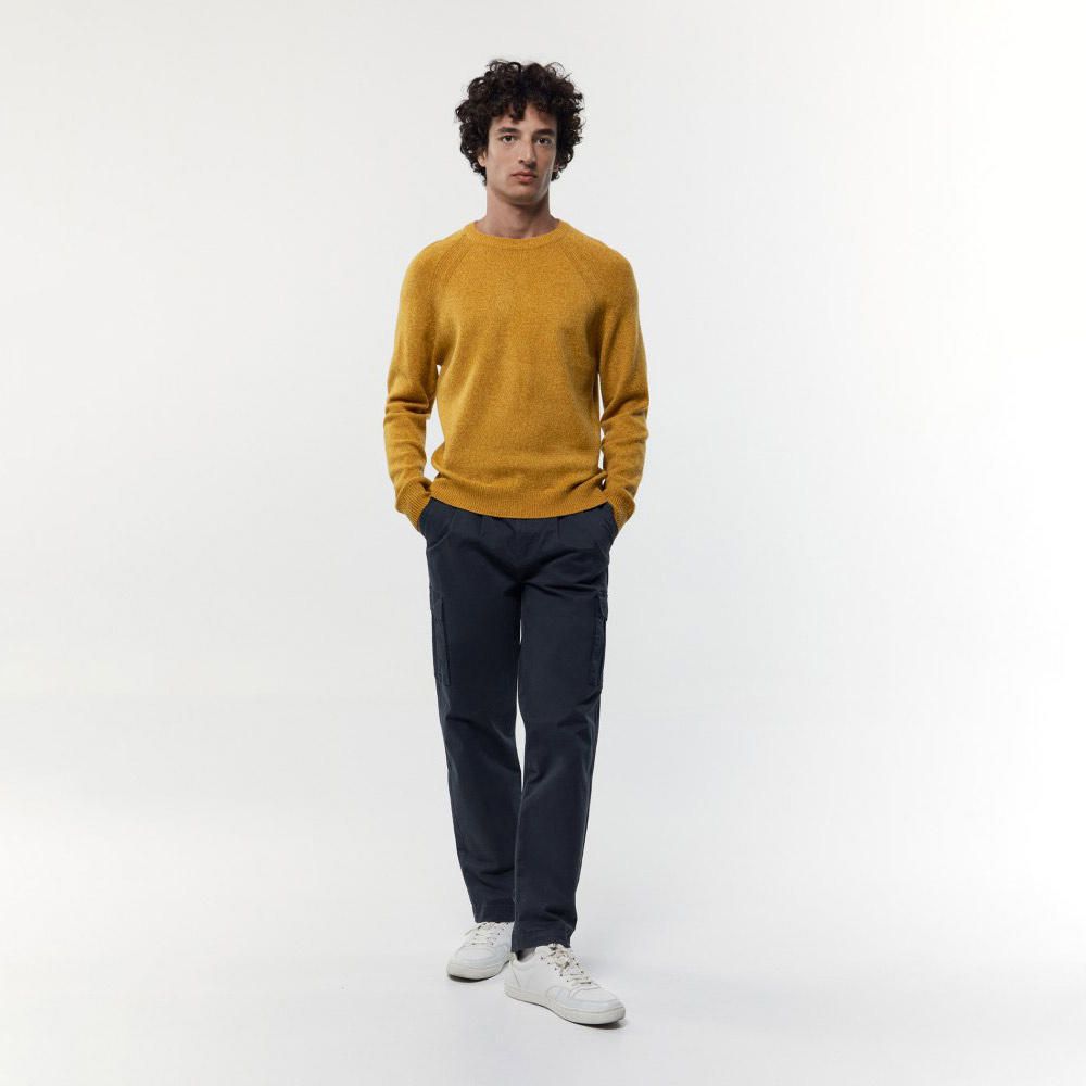 Chompa Sfera Hombre Redondo Ac Mostaza | Oechsle.pe - Oechsle