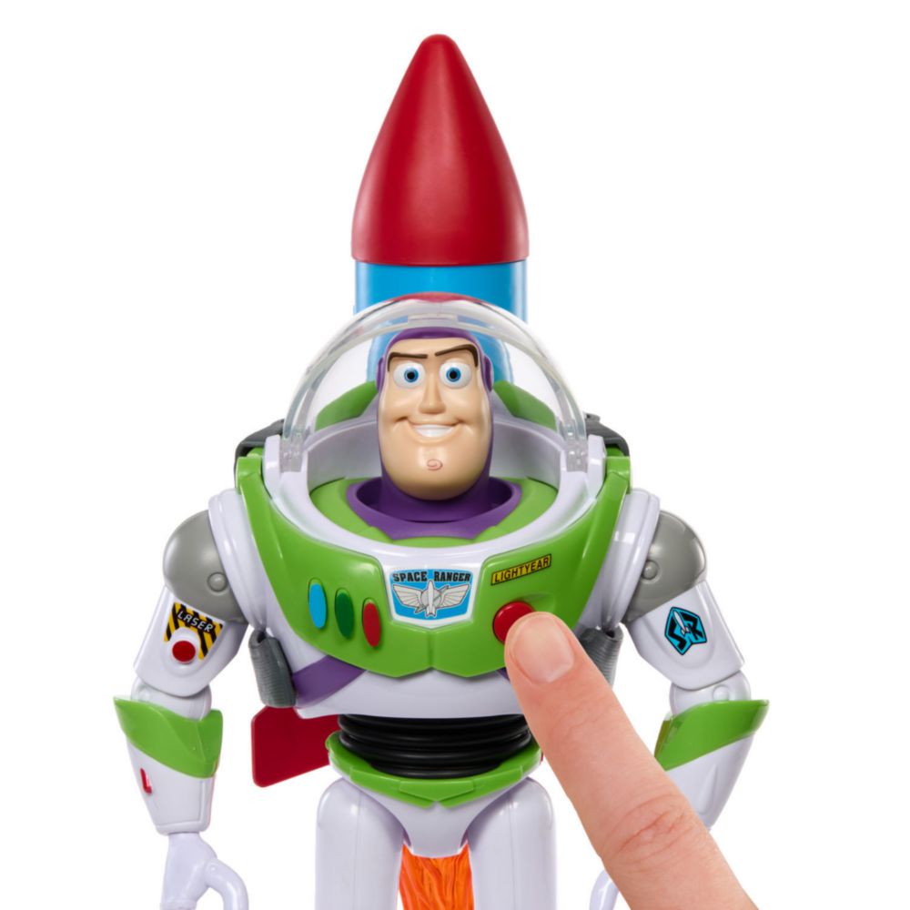Figura Pixar Toy Story Buzz Con Cohete 12" | Oechsle.pe - Oechsle