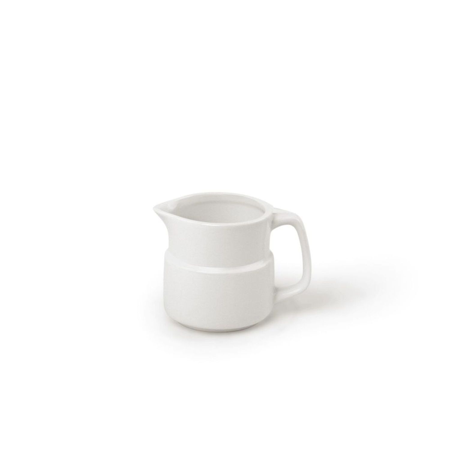 Cremera Lechera Blanca de Loza 150ml - Oechsle