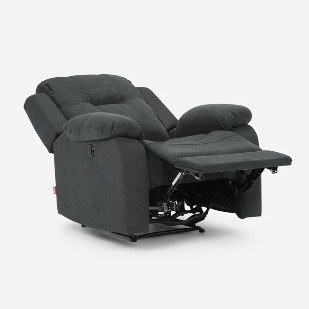 Sillón Reclinable Rosen Clifton Grafito Eléctrico | Oechsle - Oechsle