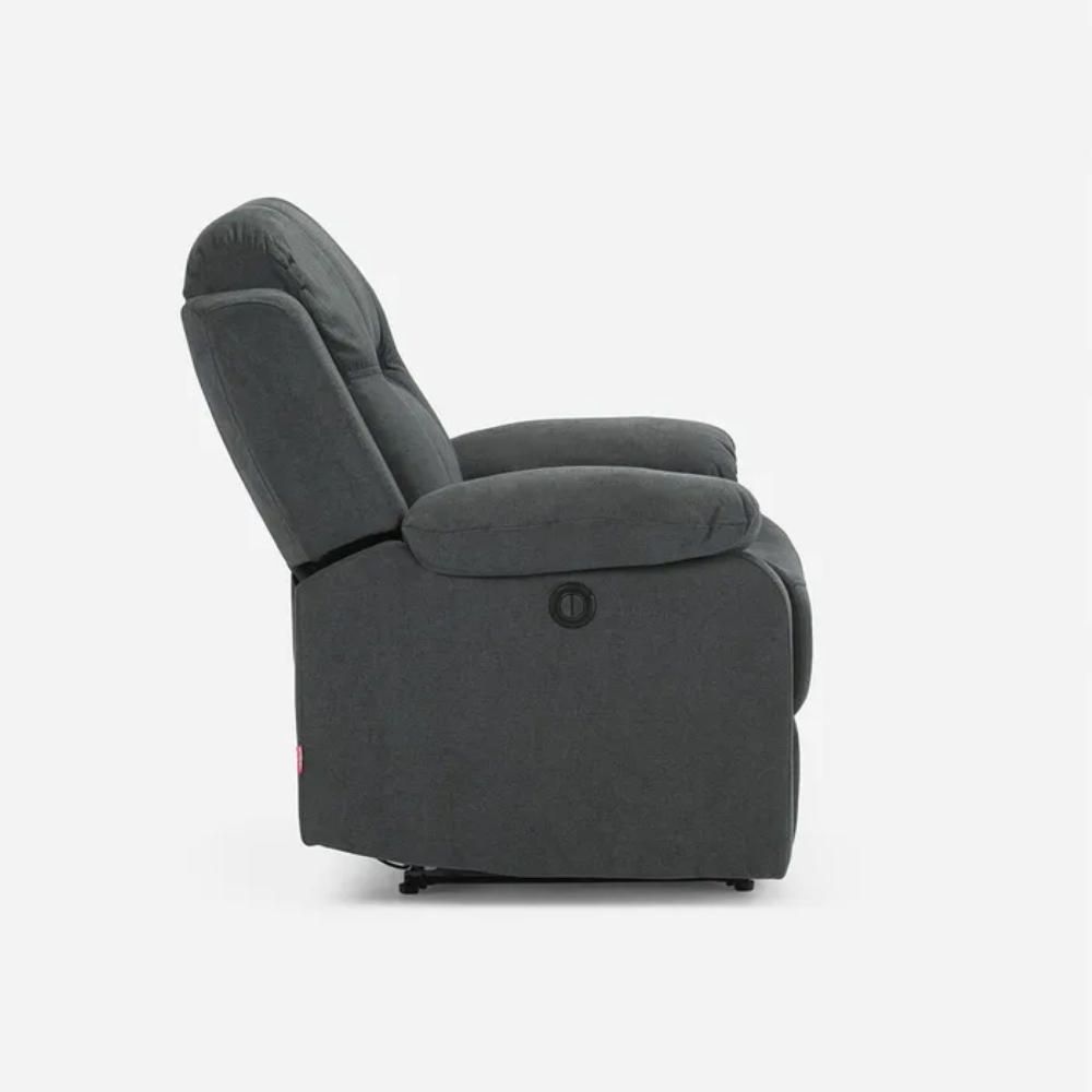 Sillón Reclinable Rosen Clifton Grafito Eléctrico | Oechsle - Oechsle