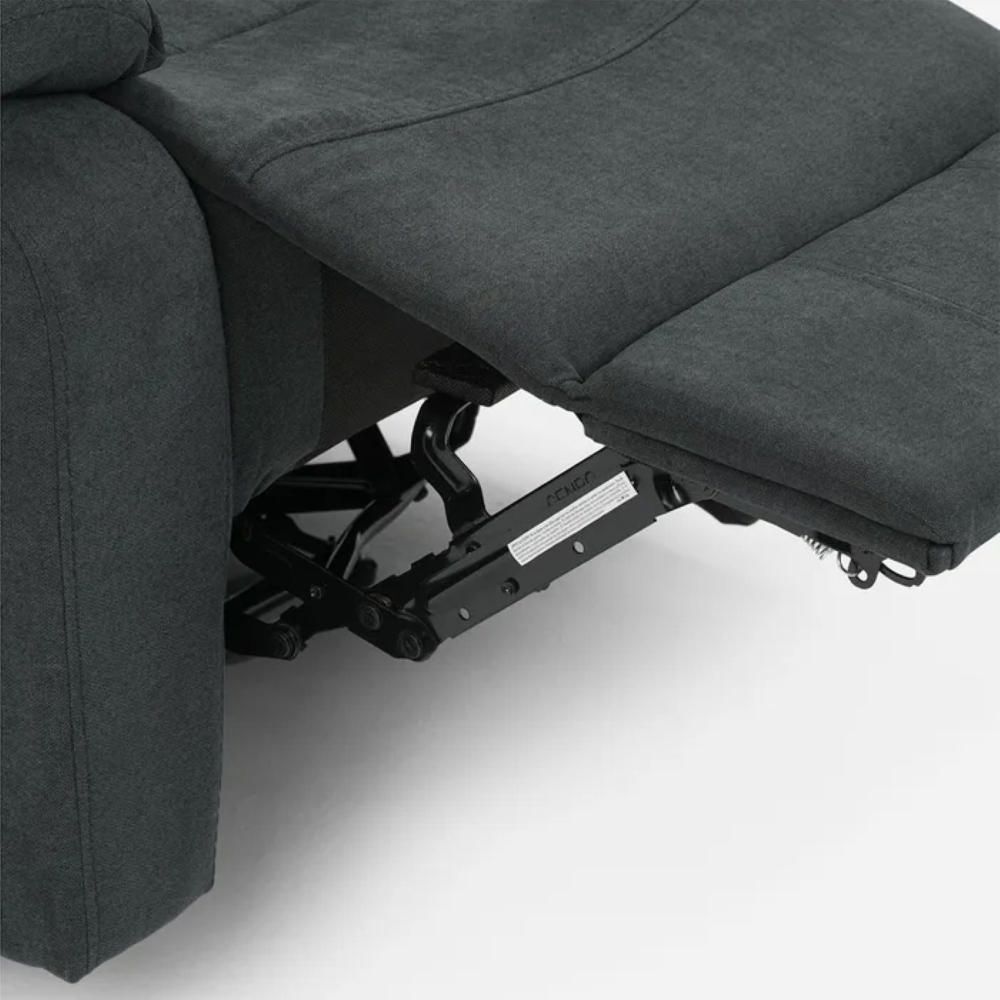 Sillón Reclinable Rosen Clifton Grafito Eléctrico | Oechsle - Oechsle