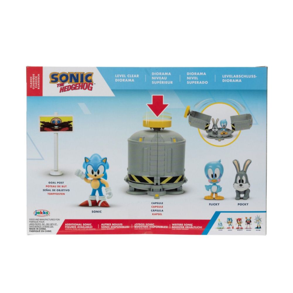 Set De Juego Sonic Diorama Level Clear | Oechsle.pe - Oechsle
