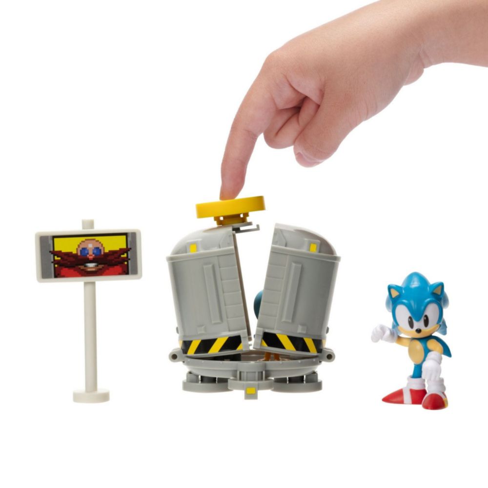 Set De Juego Sonic Diorama Level Clear | Oechsle.pe - Oechsle