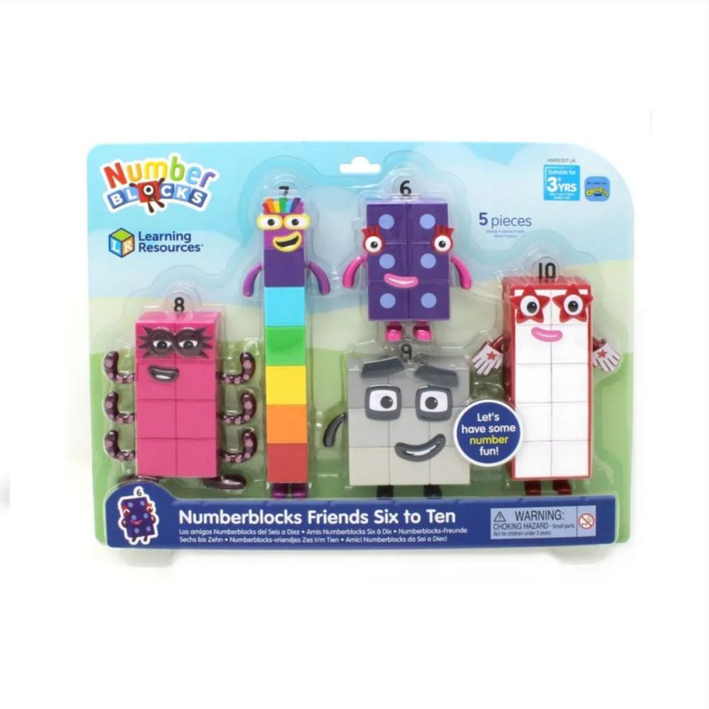 Figuras De Aprendizaje Numberblocks 6 A 10 | Oechsle.pe - Oechsle