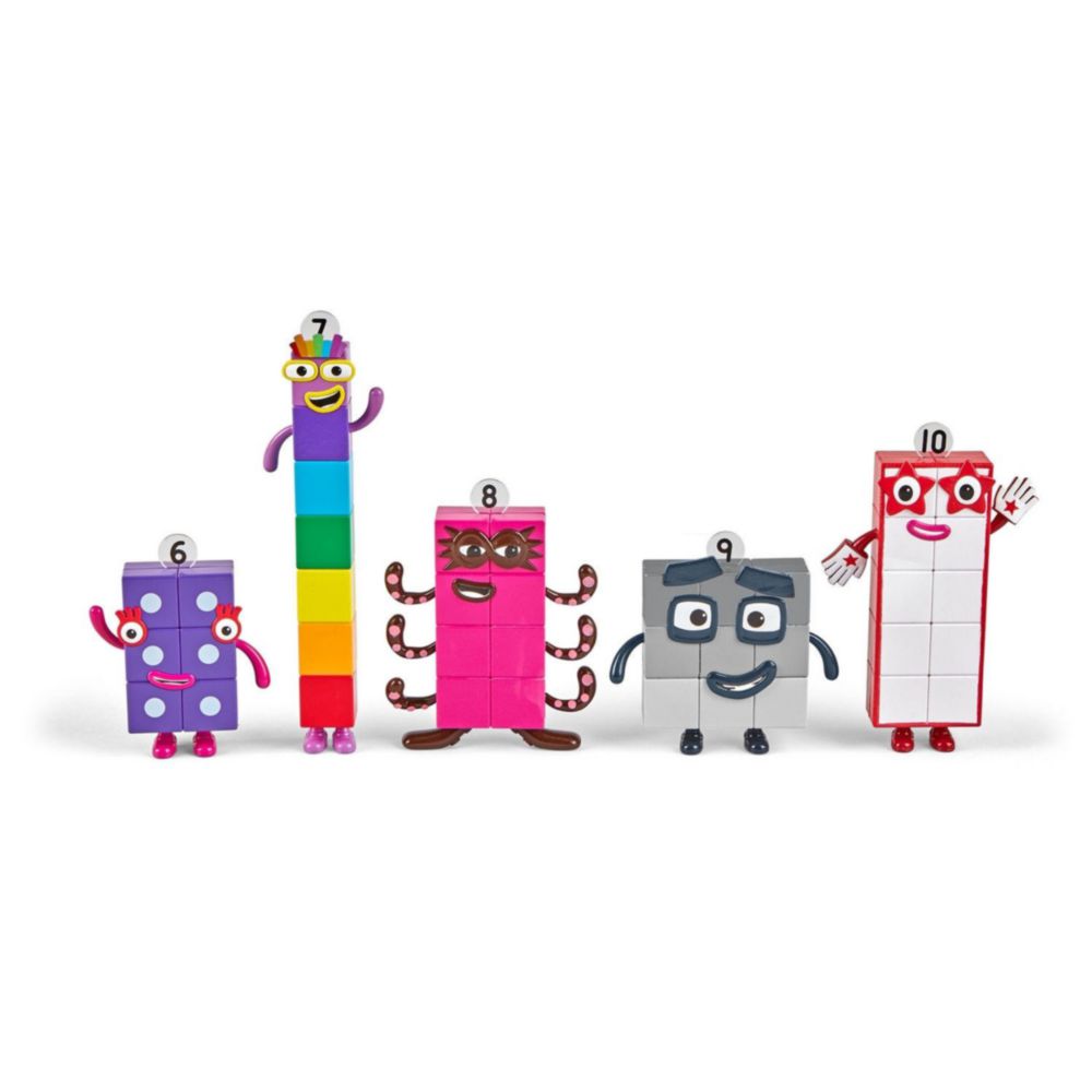 Figuras De Aprendizaje Numberblocks 6 A 10 | Oechsle.pe - Oechsle