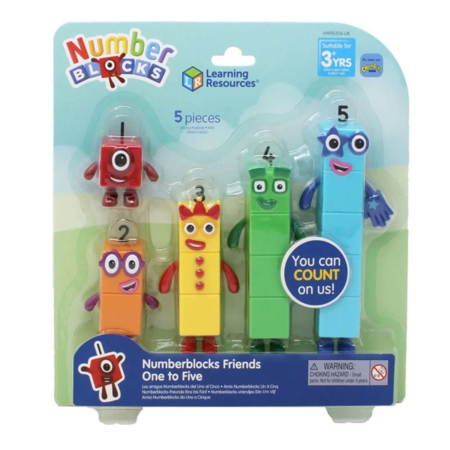 Figuras De Aprendizaje Numberblocks Amigos 1 A 5 | Oechsle.pe - Oechsle