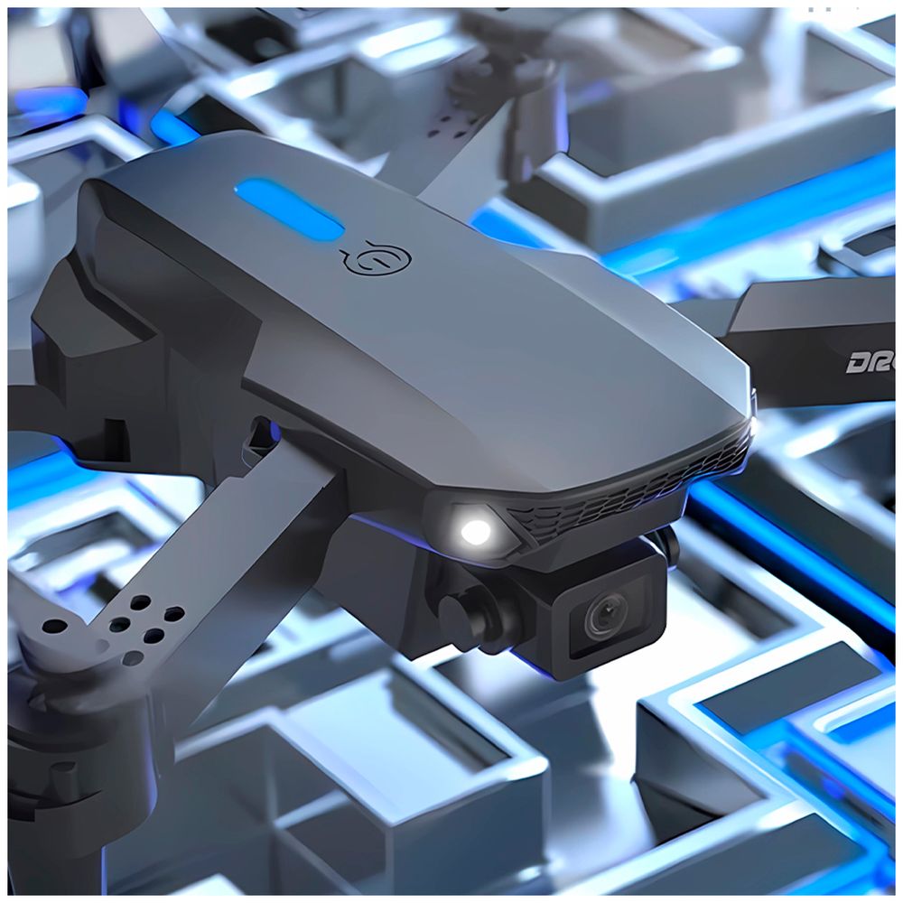 Dron Profesional E88 Pro RC 4K con Cámara Dual y Rotación | Negro ...