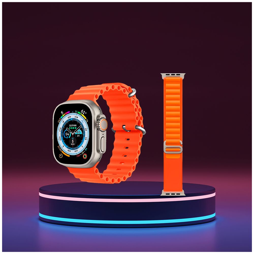 Smartwatch Z69 Ultra Inalámbrico | Naranja | Oechsle - Oechsle