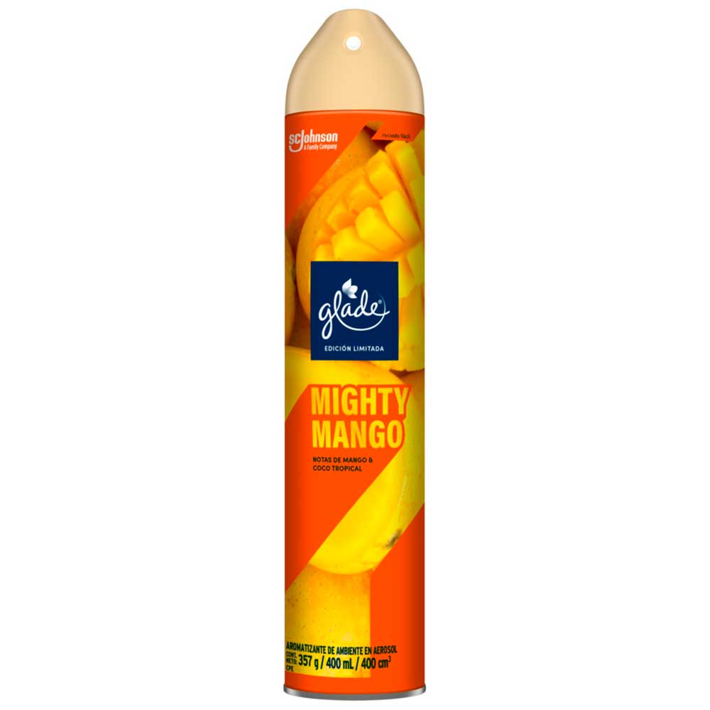 Glade Aerosol Edición Limitada Mighty Mango 400ml - Oechsle