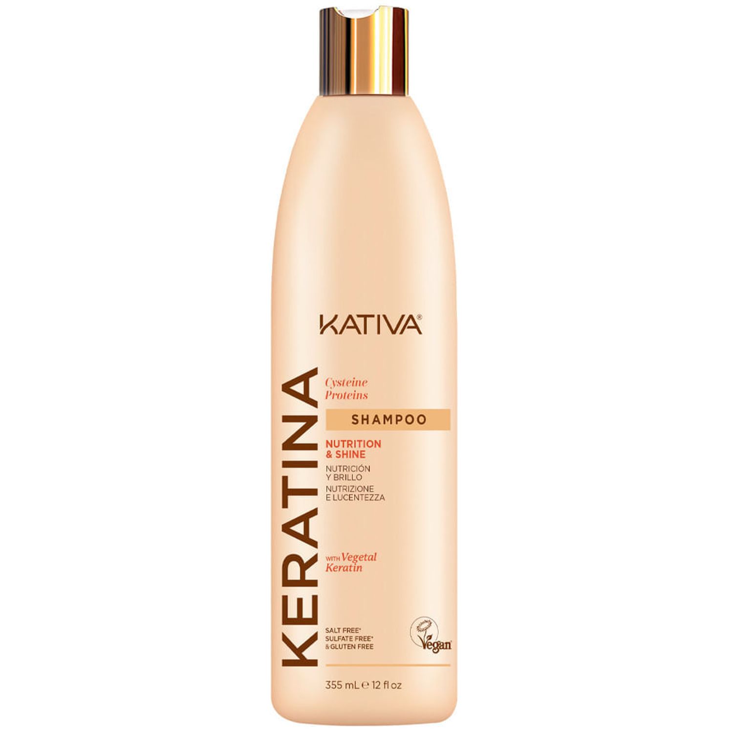 Shampoo Kativa Keratina Frasco 355ml - Oechsle