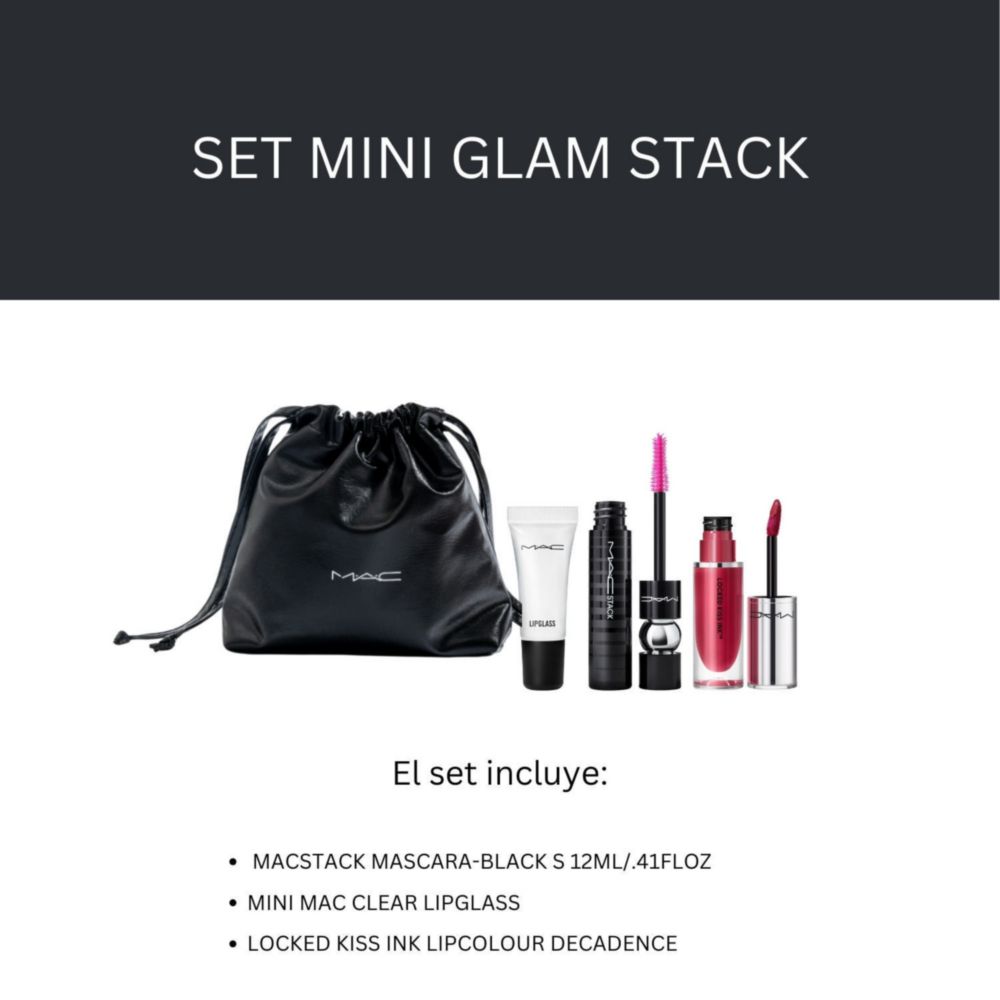 Set Mini Glam Stack Mac Cosmetics 12Ml | Oechsle.pe - Oechsle