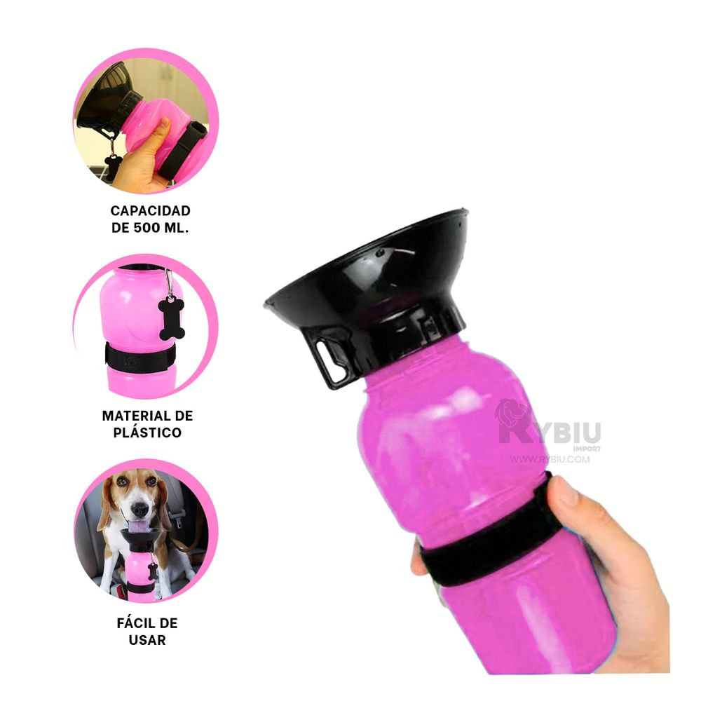 Aqua Contenedor de Liquidos para Perro Rosado Y+Agendita | Oechsle ...