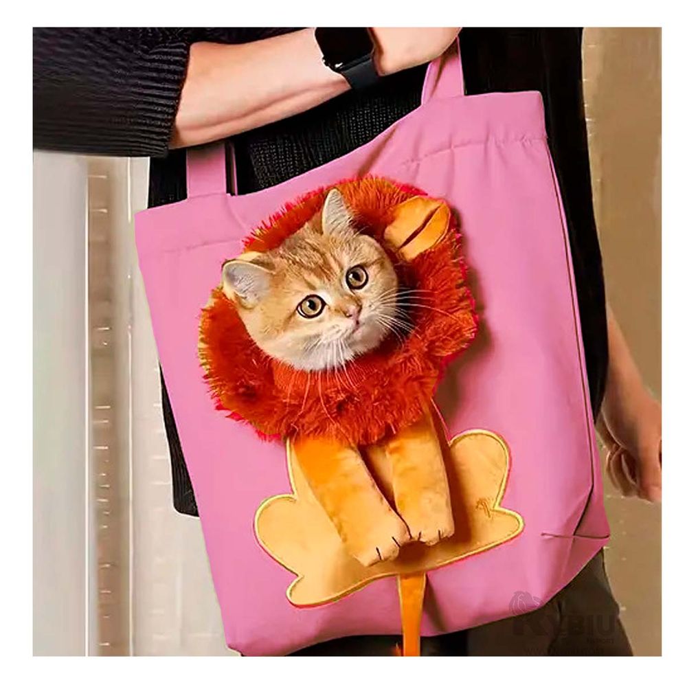 Cartera para Mascota Forma de Leon Rosado Y+Papel de Regalo | Oechsle ...