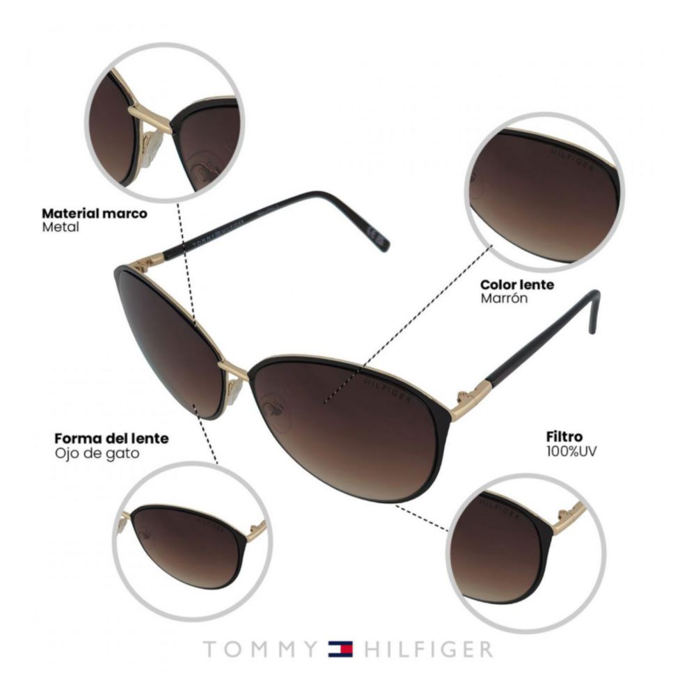 Lentes De Sol Tommy Hilfiger Mujer Outlook X60005 Oechsle Pe Oechsle