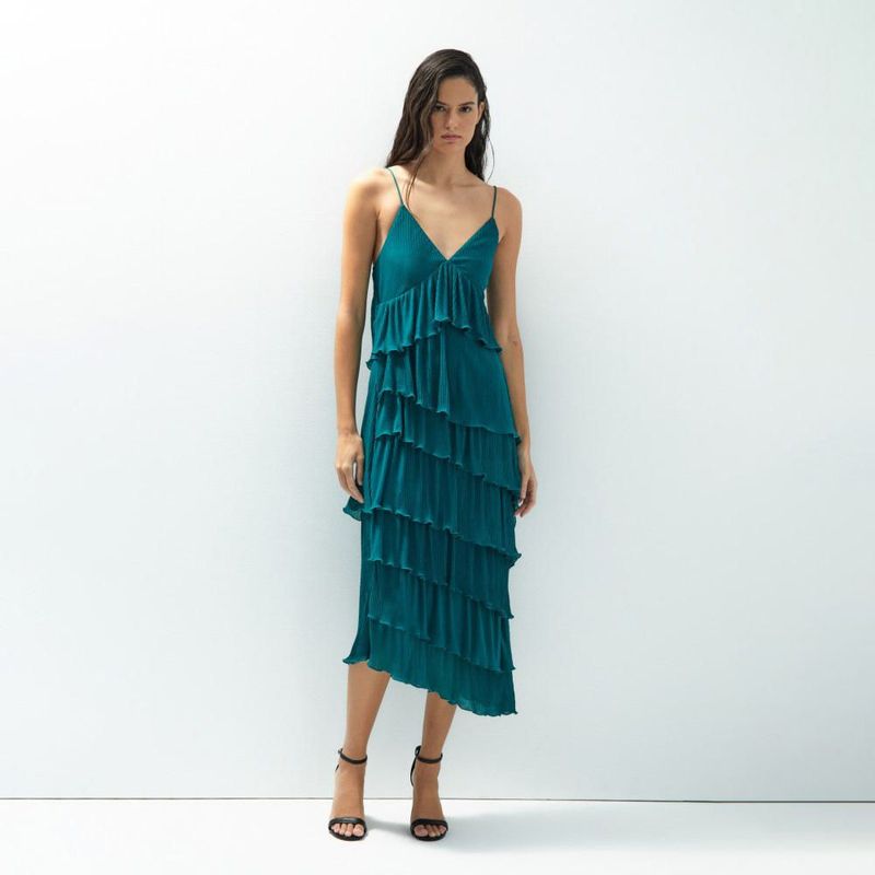 Vestido Verde | Oechsle.pe