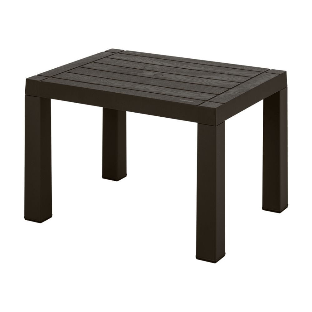 Mesa de Centro Terraza Rectangular Baru Wengue 65x50x43.8cm Rimax - Oechsle